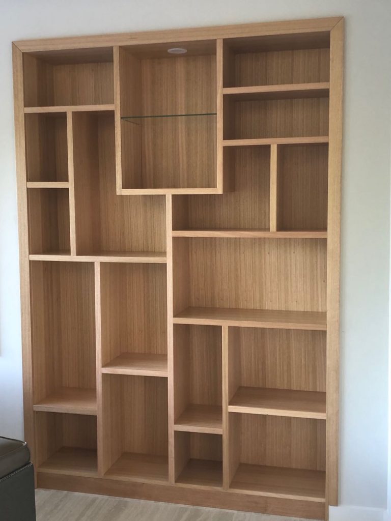 Custom Made Built In Display Unit - Castle Hill Furniture