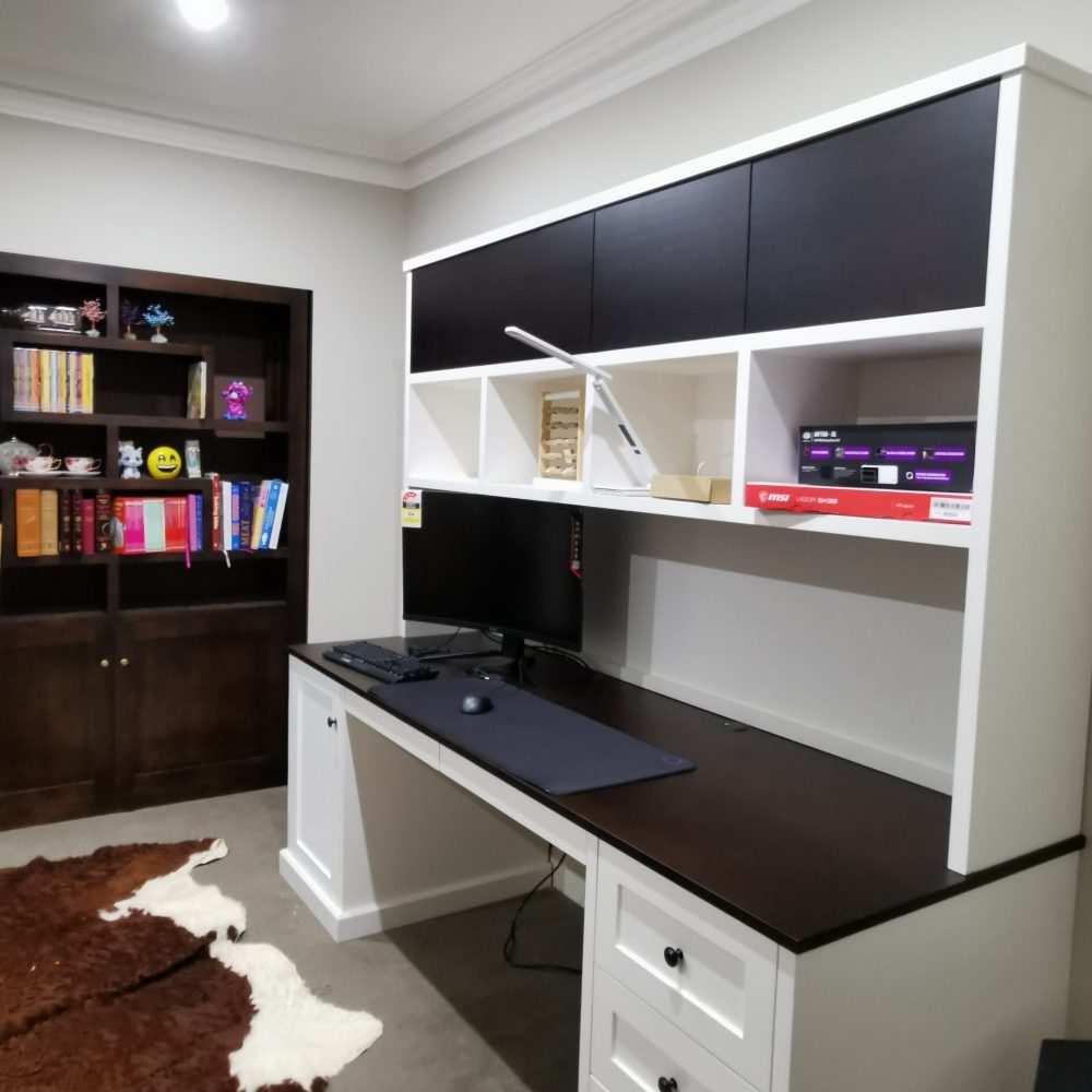 Maxwell Study Wall Unit with Hutch - Castle Hill Furniture