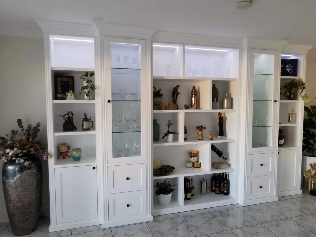Harrington Build in Hampton Style Wall Unit 3800 mm - Castle Hill Furniture