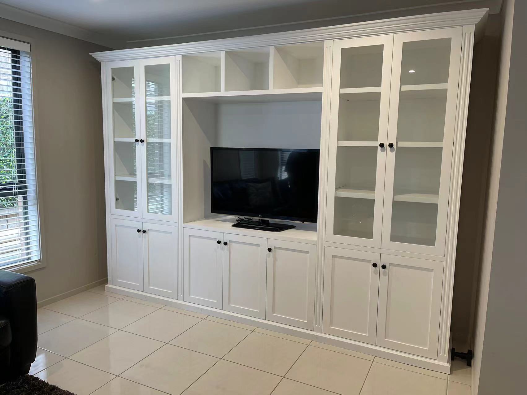 Winbrook Hampton Style Entertainment Wall Unit 3000 mm - Castle Hill ...