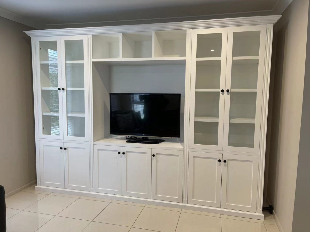 Winbrook Hampton Style Entertainment Wall Unit 3000 mm - Castle Hill ...