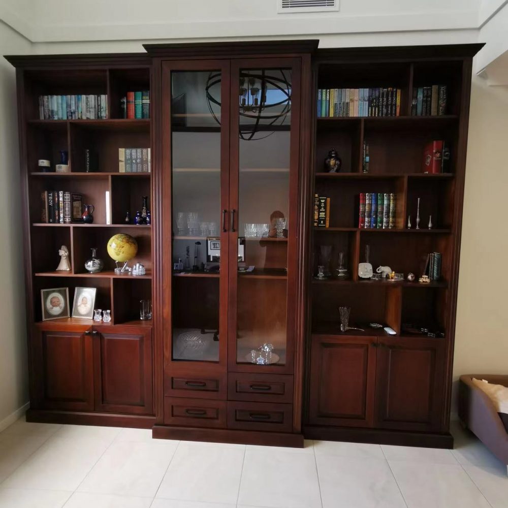 Johnson Hampton Style Bookcase Wall Unit - Castle Hill Furniture