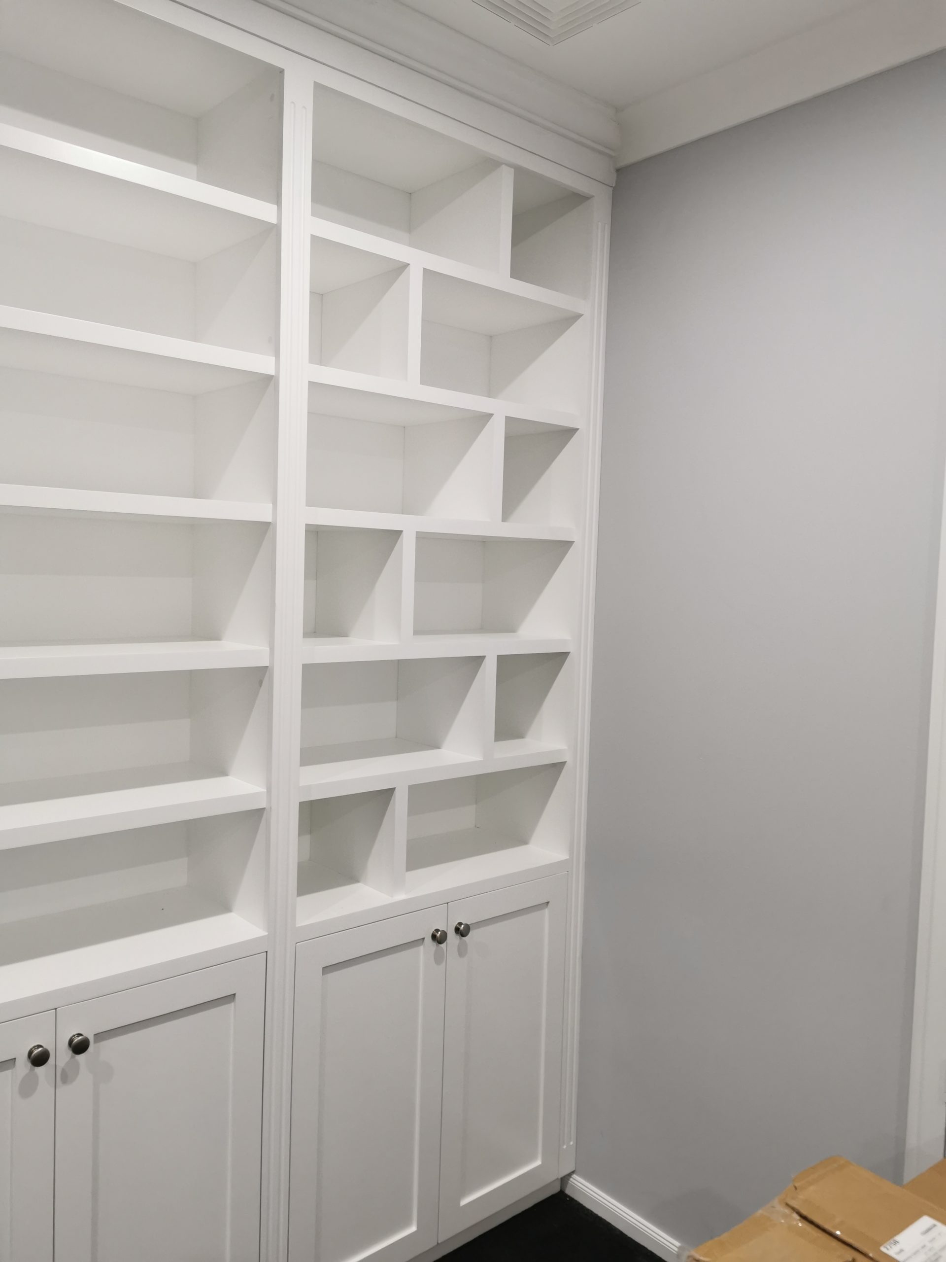 Gino 3.0 Built in Hampton Style Bookcase 3300 mm - Castle Hill Furniture