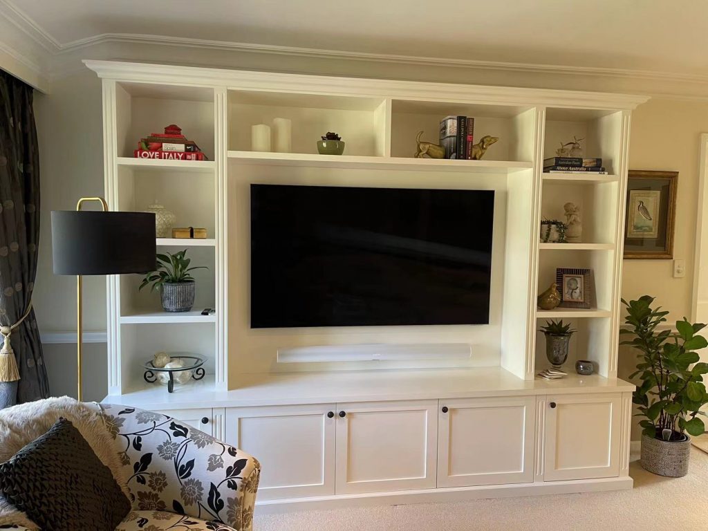 Woodgrove Hampton Style Entertainment Wall Unit - Castle Hill Furniture