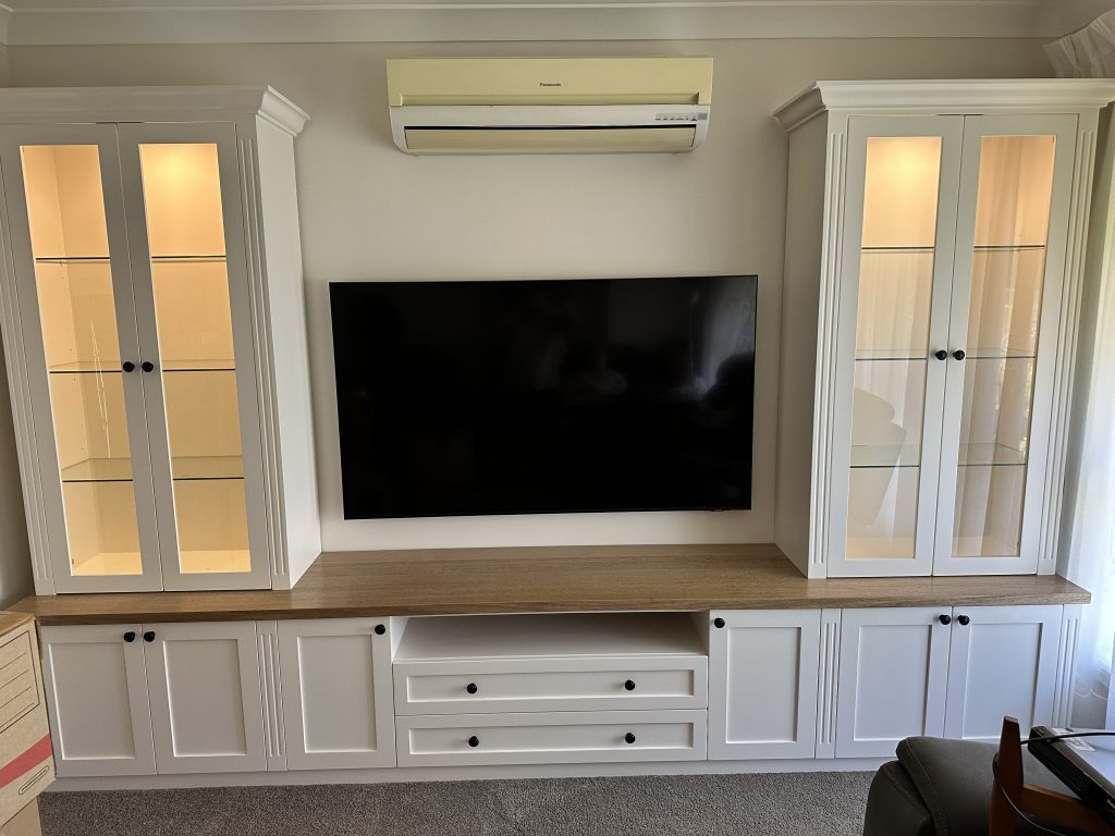 Anderson Hampton Style Entertainment Wall Unit - Castle Hill Furniture