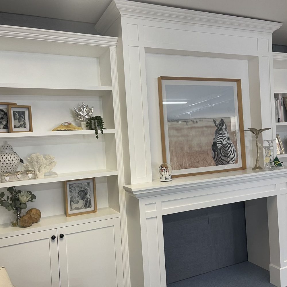 Bridgeman Hampton Style Fireplace Wall Unit - Castle Hill Furniture