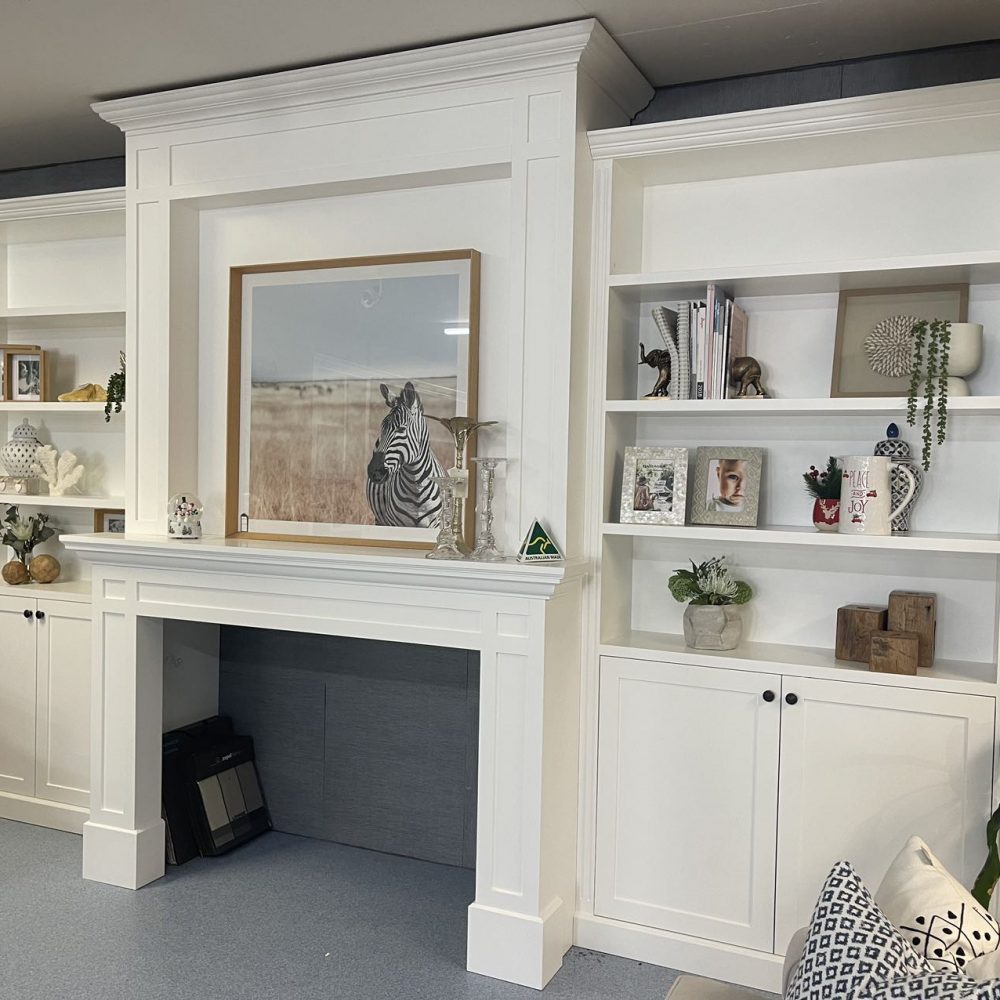 Bridgeman Hampton Style Fireplace Wall Unit - Castle Hill Furniture
