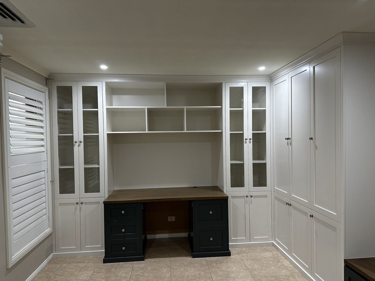 Camden Custom Made Home Office Wall Unit - Castle Hill Furniture