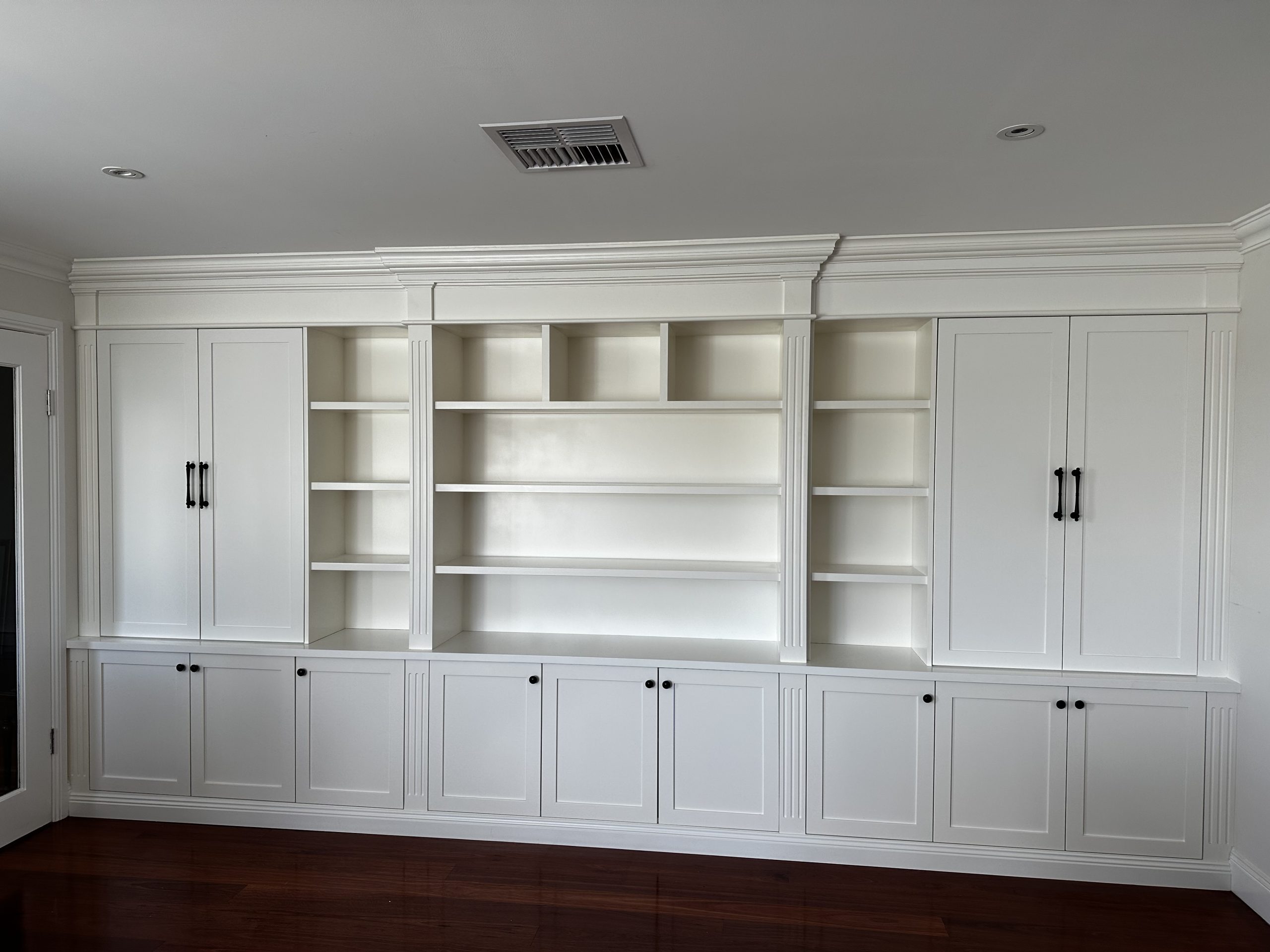 Whitford Hampton Style Built in Wall Unit - Castle Hill Furniture