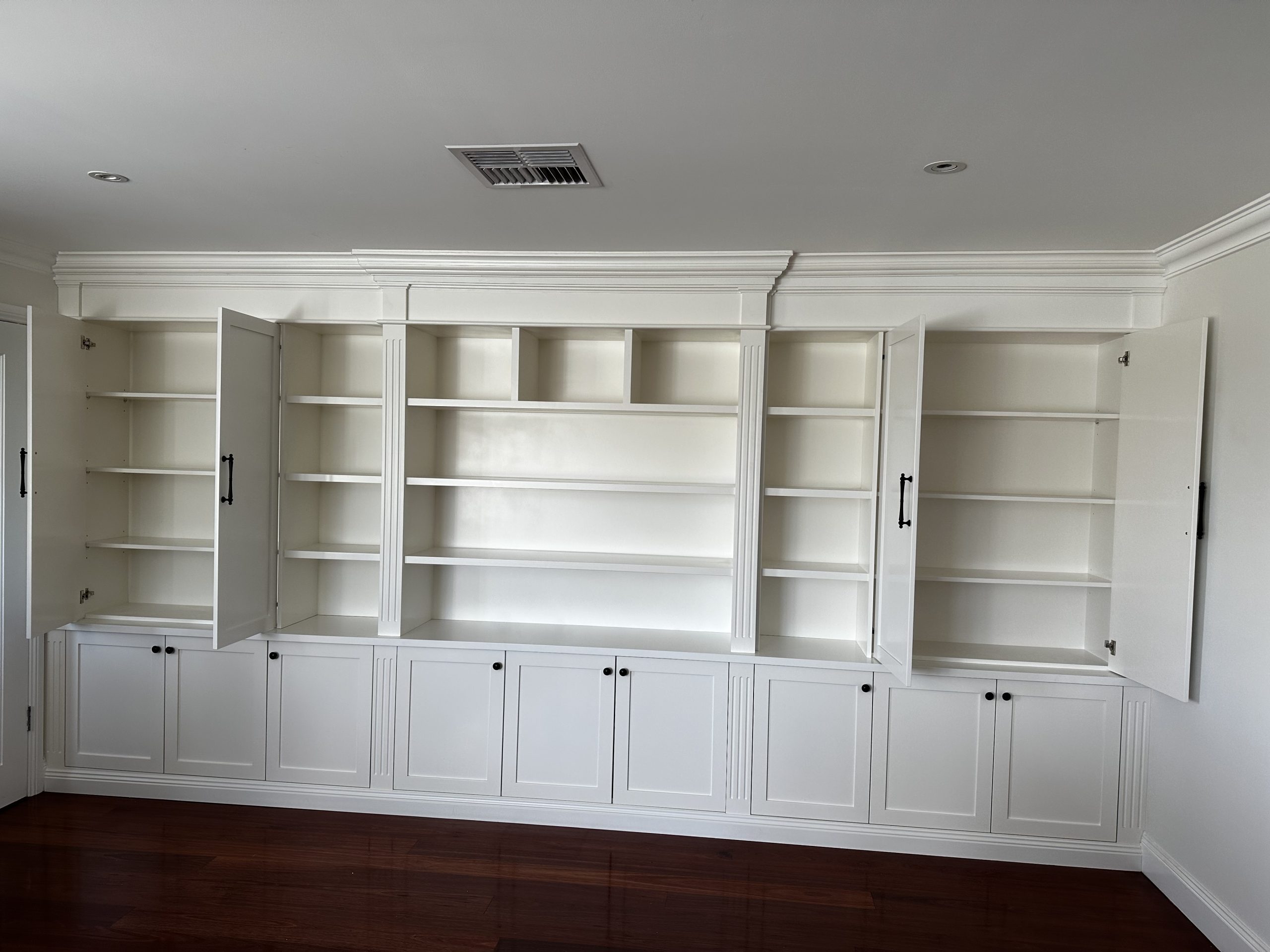 Whitford Hampton Style Built in Wall Unit - Castle Hill Furniture