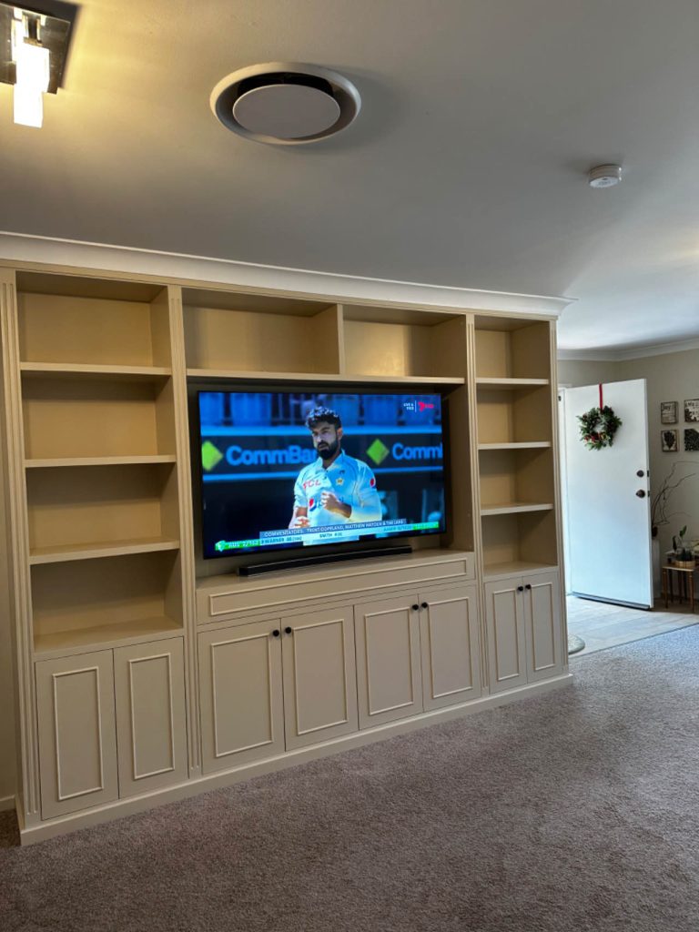 Castlewood 3.0 Hampton Style Built in Entertainment Wall Unit - Castle ...