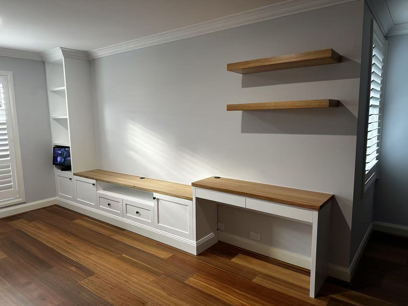 Silkwood Hampton Style Wall Unit - Castle Hill Furniture