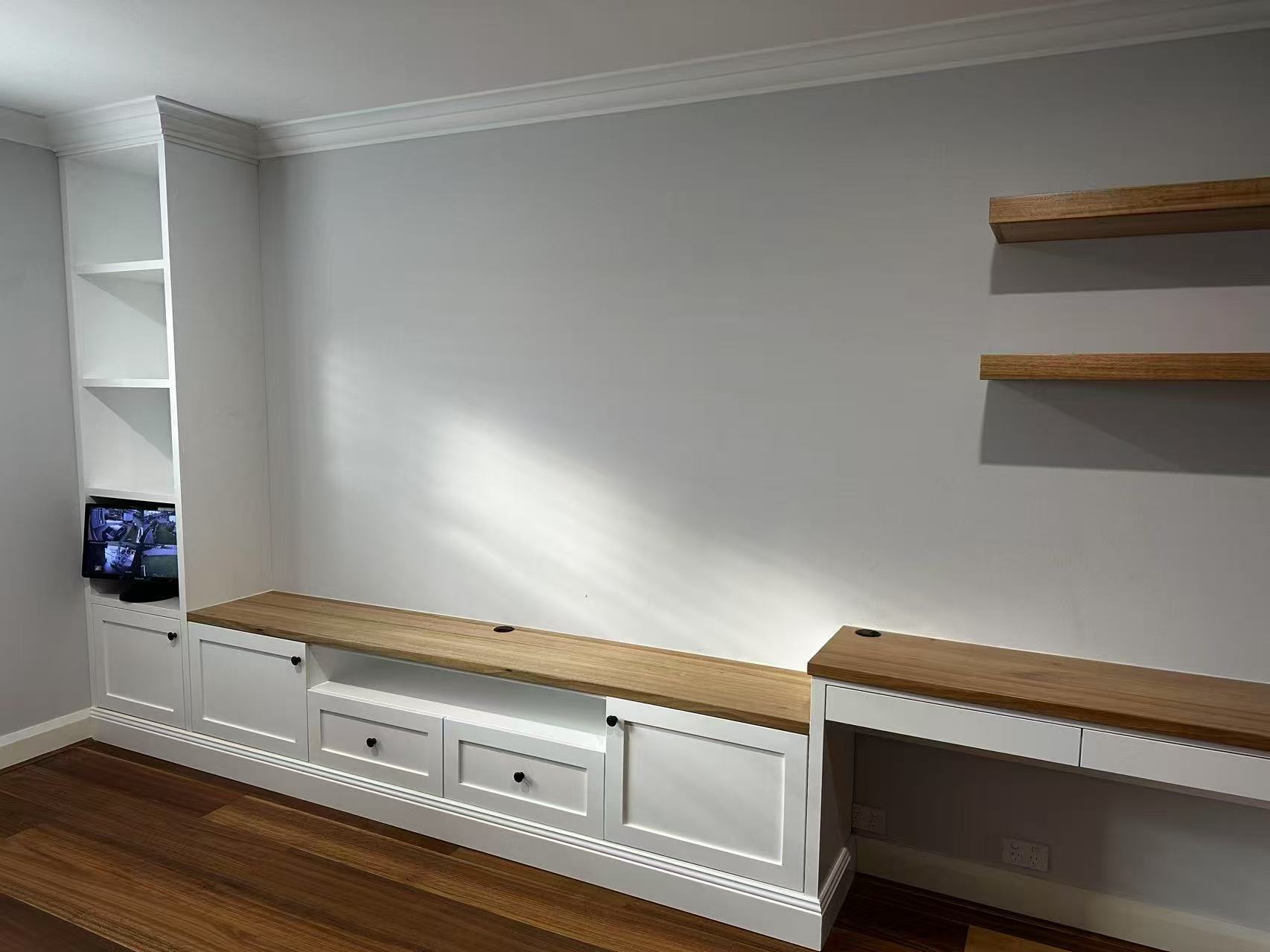 Silkwood Hampton Style Wall Unit - Castle Hill Furniture