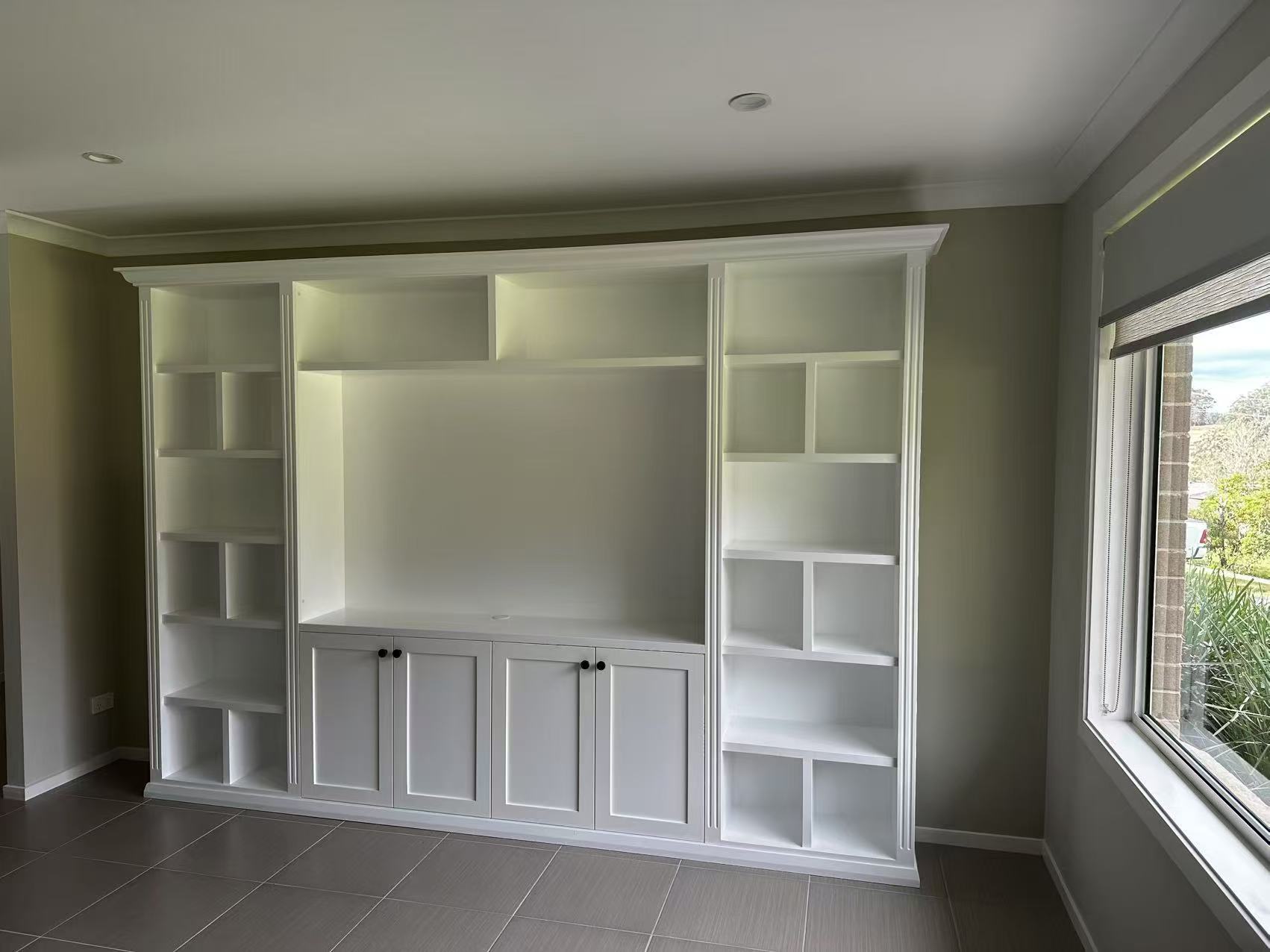 Dalton 4.0 Hampton Style Entertainment Wall Unit - Castle Hill Furniture